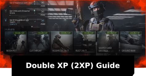 MW3 Double XP Event Schedule 2XP Tokens Guide CoD Modern Warfare
