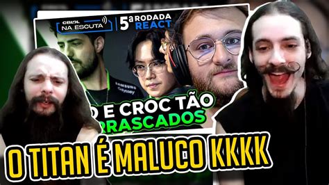 RANGER REAGE AO NA ESCUTA ELES SE ODEIAM CBLOL Rodada 5 Cortes