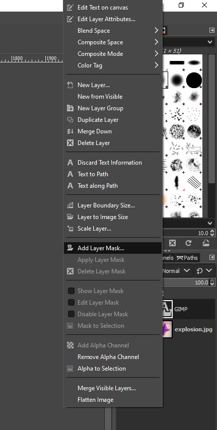 GIMP Text Effects Different Steps Of GIMP Text Effects