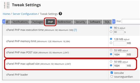How To Increase Mysql Database Upload Limit In Phpmyadmin From Cpanel Cpanel And Whm Tutorials