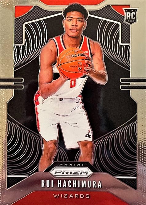 Amazon Authentic Panini Prizm Rui Hachimura Basketball Rookie