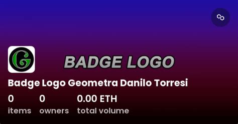 Badge Logo Geometra Danilo Torresi Collection Opensea
