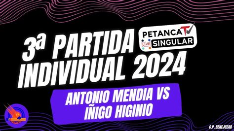 3ª Partida regional individual Antonio Mendia vs Iñigo Higinio YouTube