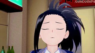Momo Yaoyorozu Gets Fucked By Her Lover Shoto Todoroki In The Classroom