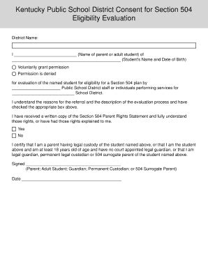 Fillable Online Lincoln Kyschools Kentucky Public School District