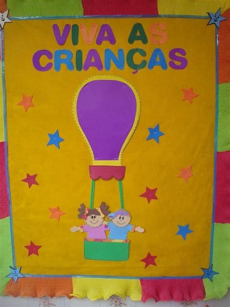 Sugestões de painéis para o dia das Crianças