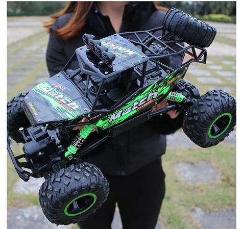 Carro De Controle Remoto Truck Off Road 4x4 37cm Grande Carrinho Craw