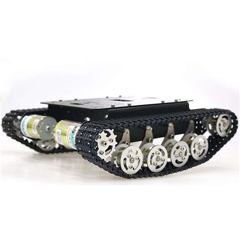 Buy Professional Smart Shock Absorbing Robot Tank Car Chassis Kit With