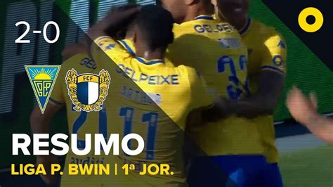 Resumo Estoril Praia 2 0 Famalicão Liga Portugal bwin SPORT TV