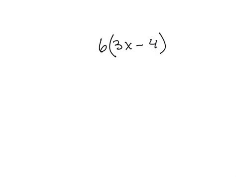 solved 2 translate the following word phrase into an algebraic expression six times four less