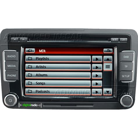 Volkswagen Vw Rcd Dab Retrofit Advanced In Car Technologies