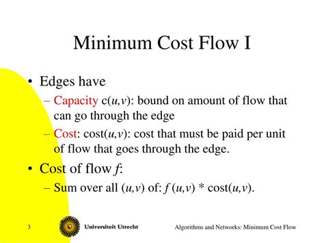 ppt minimum cost flow powerpoint presentation free download id 587136