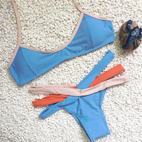 2017 New Sexy Bikinis Set Swim Womens Swimsuits Biquinis Swimming Sex Bathing Suit Swimwear