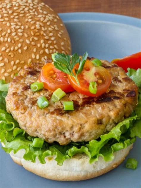 Hambúrguer de grão de bico Tudo de Receitas