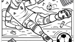 Ronaldo Ausmalbild Zum Ausdrucken 14 By Malvorlagetiere De