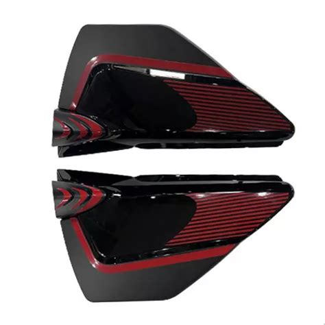 Cubiertas Laterales Dt150 Clasica Ft150s negro rojo Envío gratis