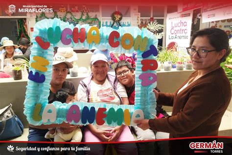 Juntos Luchamos Contra La Anemia En Miraflores Noticias