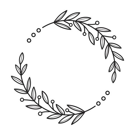 C Rculo Floral Vectores Iconos Gr Ficos Y Fondos Para Descargar Gratis