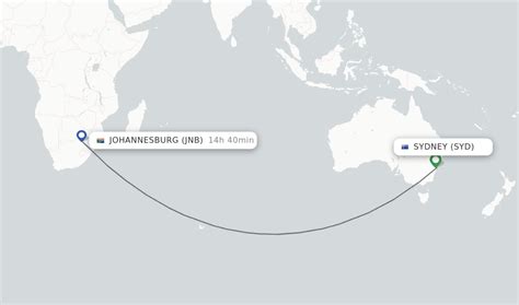 Direct Non Stop Flights From Sydney To Johannesburg Schedules