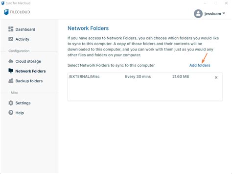 Working In The Main Dashboard Filecloud Docs Server