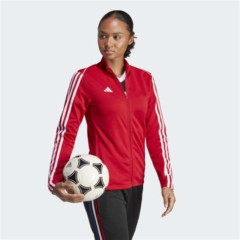 Adidas Tiro 23 League Training Jacket Red Women S Soccer Adidas US