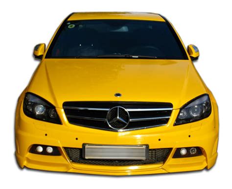 2009 Mercedes C Class 4DR Front Bumper Body Kit 2008 2011 Mercedes C