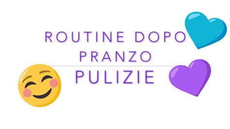 ROUTINE PULIZIE DOPO PRANZO VIDEO MOTIVAZIONALE CLEAN WITH ME YouTube