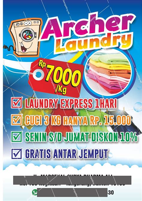 Desain Spanduk Laundry Psd Background Blog Garuda Cyber Riset The