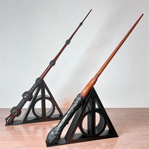 Varinha Harry Potter E Varinha Das Varinhas Suporte Reliquias Da
