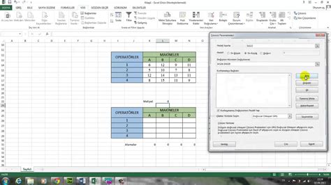 excel atama problemleri assignment problems youtube