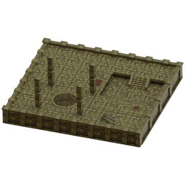 Dungeon Element Dungeon Element Transparent Floor With Pillars