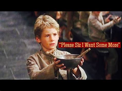 Oliver Twist Please Sir I Want Some More B
