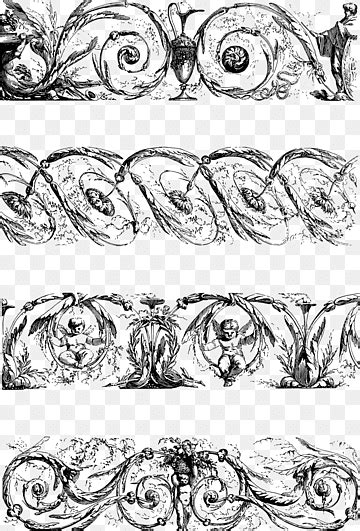 Descarga Gratis Divisor Ornamental Arte Lineal Separador Resumen