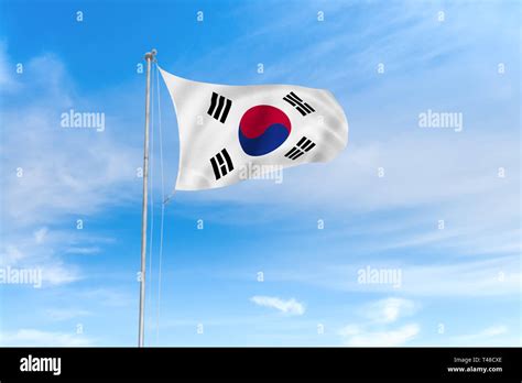 South Korea Waving Flag Hi Res Stock Photography And Images Alamy