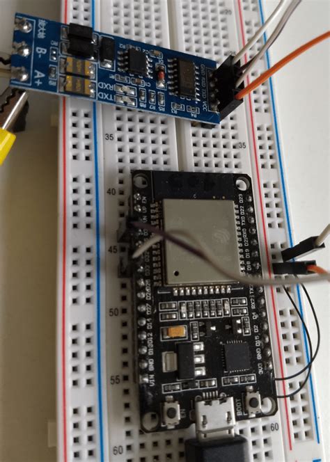 tutorial how to make modbus work with esp32 arduino rs485