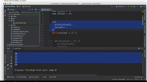 19 dart do while loop youtube
