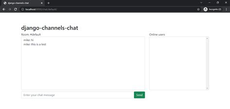 Building A Chat Application Using Django Channels