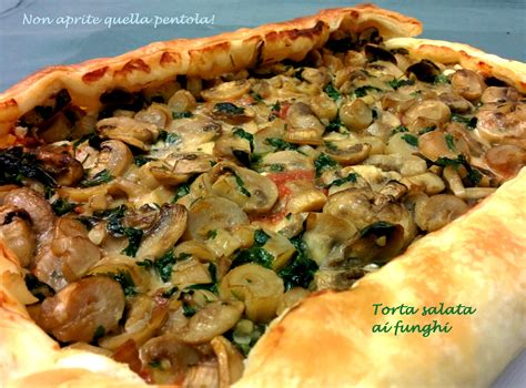Torta Salata Ai Funghi