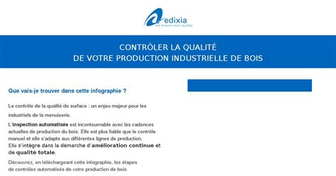 INFOGRAPHIE Etapes de contrôle qualité de la production de bois