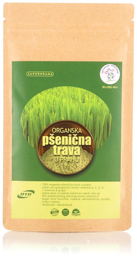 Pšenična trava u prahu organski proizvod 100 g