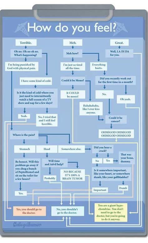 The Flow Diagram For How Do You Feel