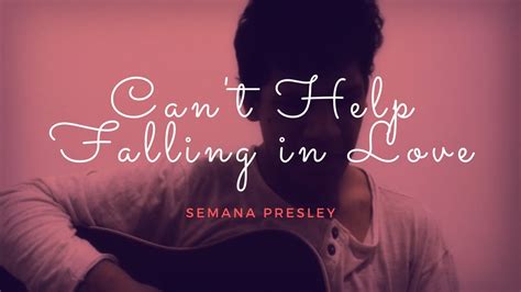 Can T Help Fallin In Love Cover Youtube
