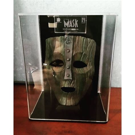 The Mask Replica Loki Mask Jim Carrey Sculpture Art Collectibles