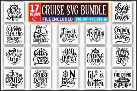 Cruise SVG Bundle Graphic By Design Zone Creative Fabrica
