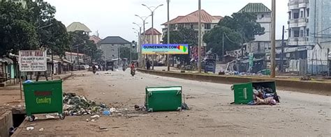Manifestation du FNDC à Conakry affrontements entre manifestants et