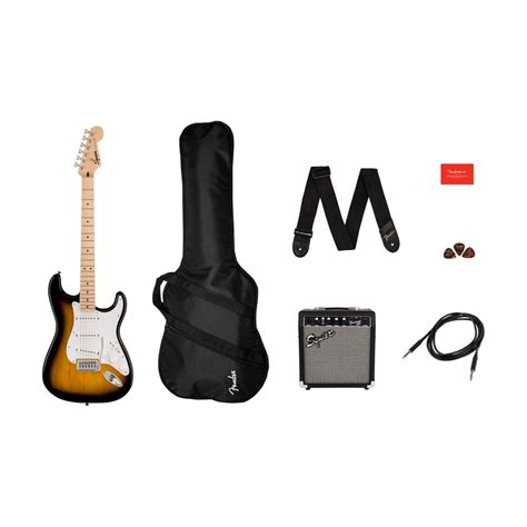 Squier Sonic Stratocaster Pack Color Sunburst At Gear Music