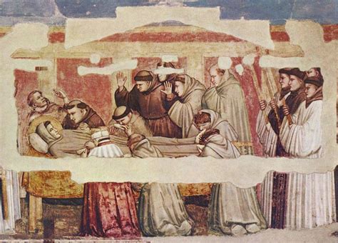 Giotto Nelle Storie Di San Francesco Nella Cappella Dei Bardi Il Suo