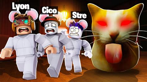 SIAMO TOPI E SCAPPIAMO DAL GATTO GIGANTE SU ROBLOX YouTube