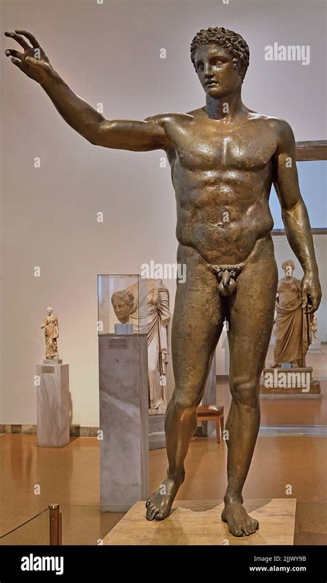 Bronze Statue Of A Youth Probably Paris From The Antikythera