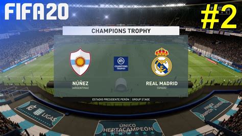 FIFA 20 Real Madrid Career Mode 2 vs Núñez Pre Season YouTube